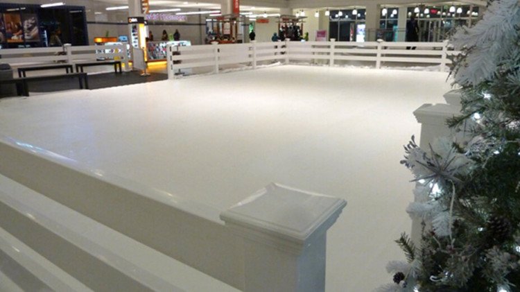 Synthetic Ice Rink 26ft X 53ft Fully Staffed - Inflatable Adventures in ...
