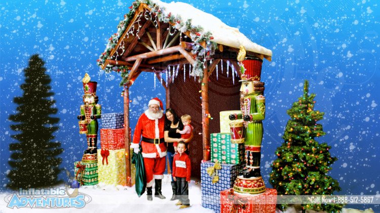 Santa's Toyshop - Inflatable Adventures in Sacramento, CA