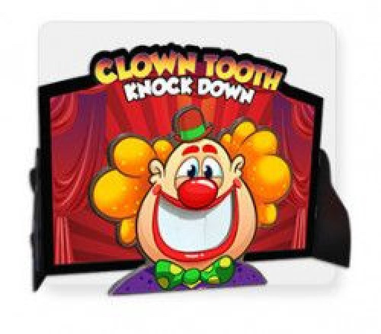 Clown Tooth Knockout with carnival tent package - Inflatable Adventures ...