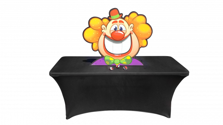 Clown Tooth Knockout with carnival tent package - Inflatable Adventures ...