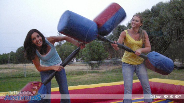 Gladiator Joust (2 person) 20'x20'x4' - Inflatable Adventures in ...