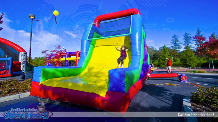 40' Wacky Obstacle Course - Inflatable Adventures in Sacramento, CA