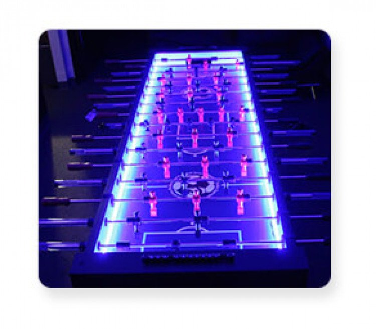 Giant LED Foosball Table - Inflatable Adventures in Sacramento, CA
