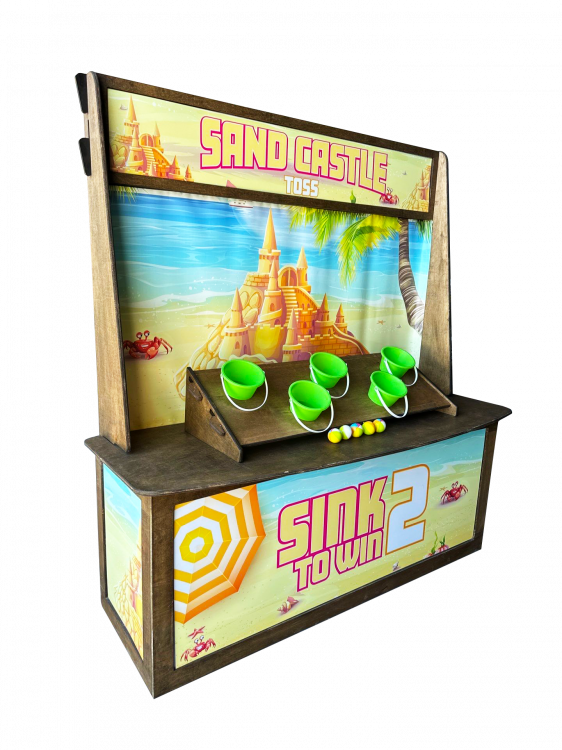 SAND CASTLE TOSS - Inflatable Adventures in Sacramento, CA